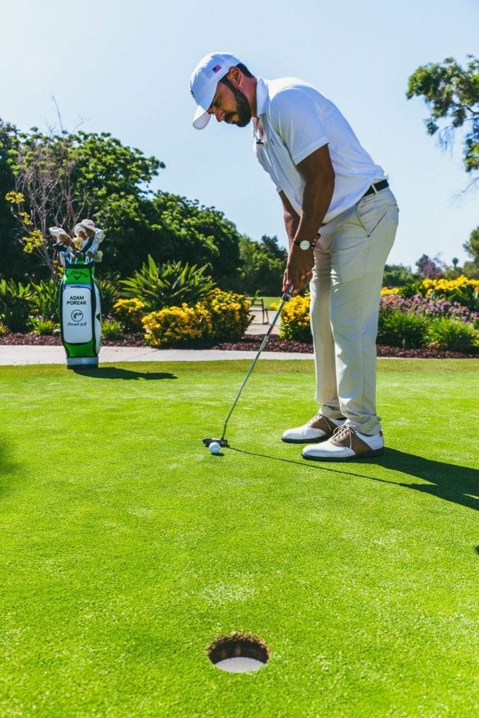 Golf Tip #7 With Adam Porzak: Putting Setup Check Points | SD ...